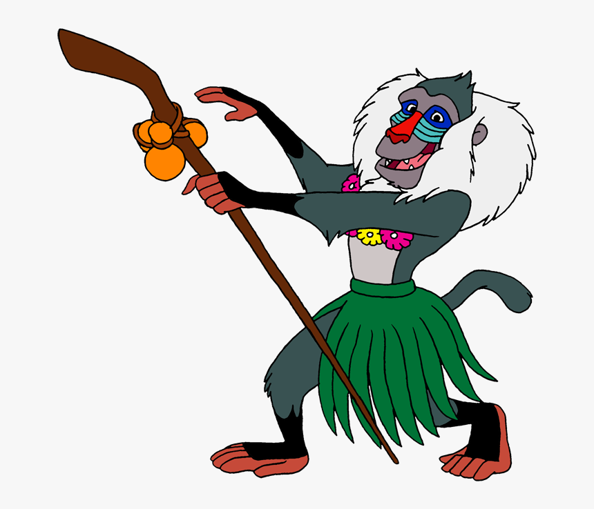 Rafiki Doing Jungle Dance - Portable Network Graphics, HD Png Download ...