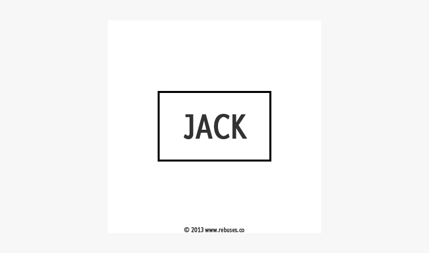 Jack In A Box - Monochrome, HD Png Download , Transparent Png Image ...