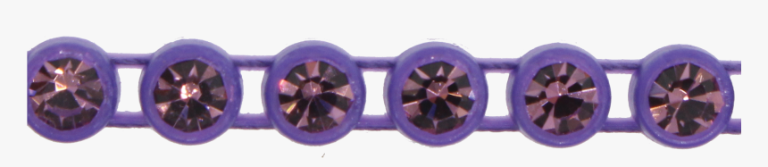 Preciosa Rhinestone Plastic Banding 1 Row Ss13 Purple/light - Circle ...