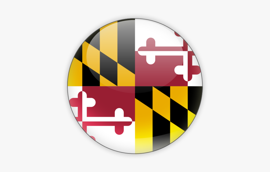 Download Flag Icon Of Maryland - Maryland State Flag, HD Png Download ...