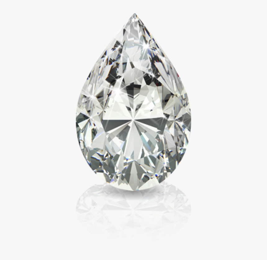 Pear Cut Loose Diamond, HD Png Download , Transparent Png Image - PNGitem