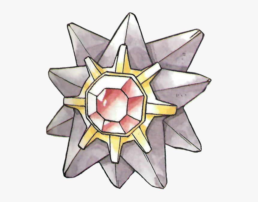 Starmie A Gen 1 Favorite - Starmie Art, HD Png Download , Transparent ...