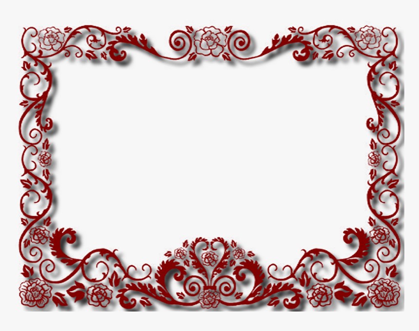 Maroon Frame Transparent, HD Png Download , Transparent Png Image - PNGitem