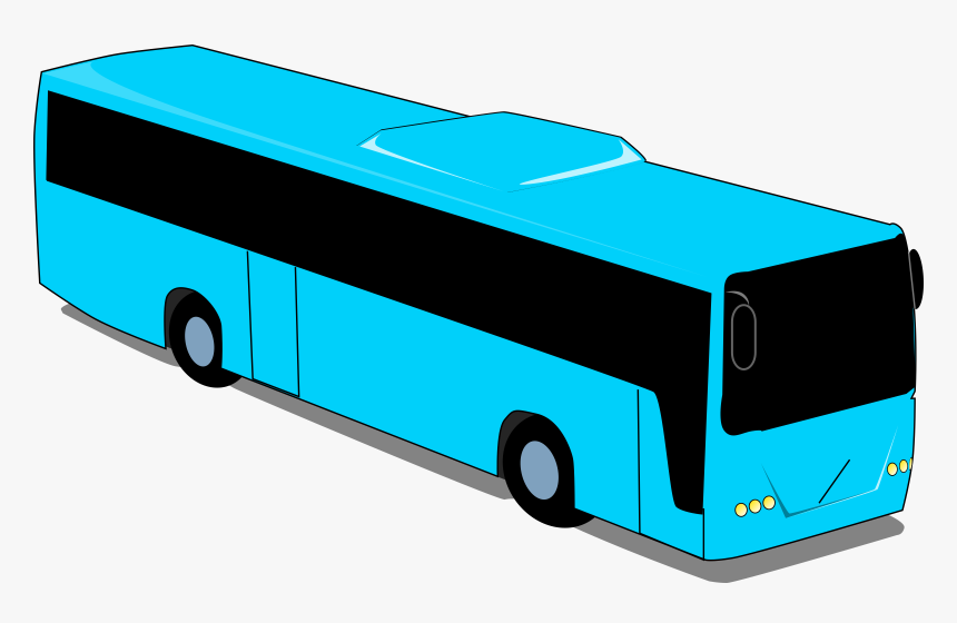 Bus Clipart Rectangle - Tour Bus Clip Art, HD Png Download ...