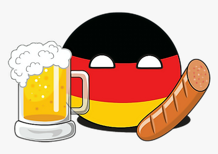 German Ball With Beer Clipart , Png Download - German Beer Sticker Png ...