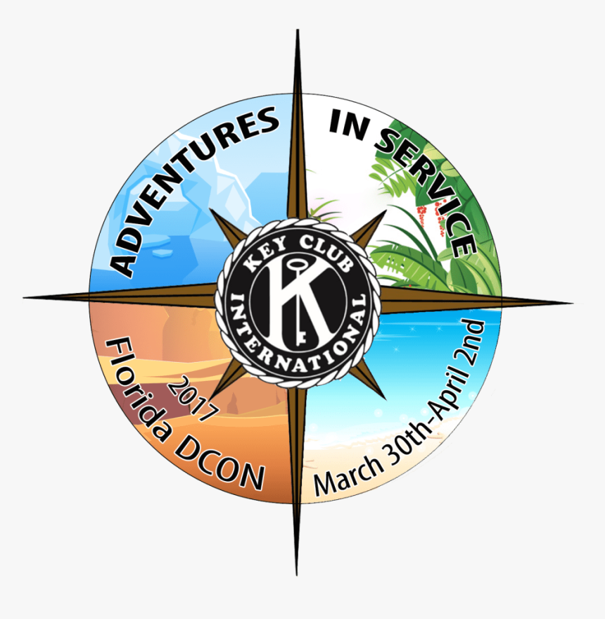 Key Club Logo Dcon - Dcon Key Club, HD Png Download , Transparent Png ...