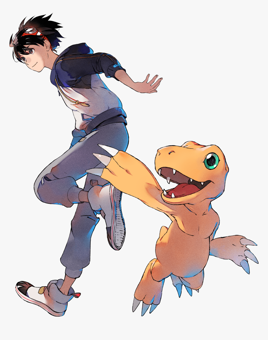 Digimon Survive Main Character, HD Png Download , Transparent Png Image ...