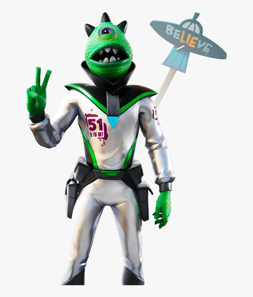 Skin Area 51 Fortnite, HD Png Download , Transparent Png Image - PNGitem