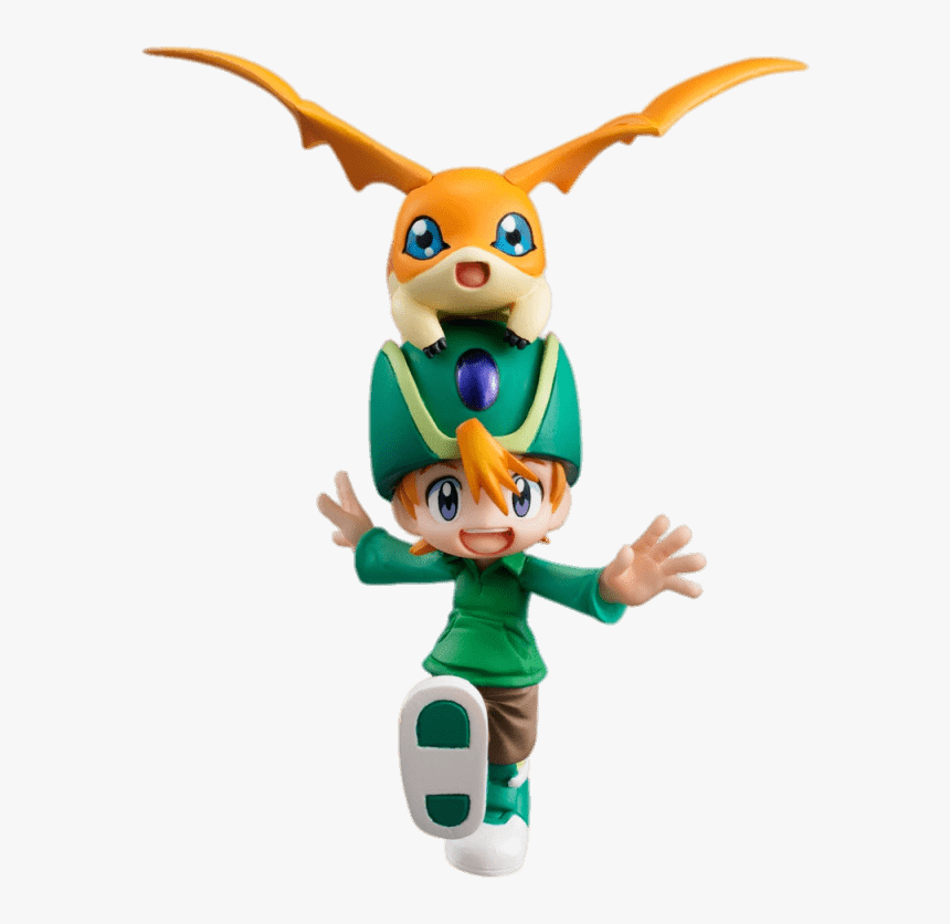 Digimon Tk Takaishi And Patamon Figurine - Tk Digimon Figure, HD Png ...