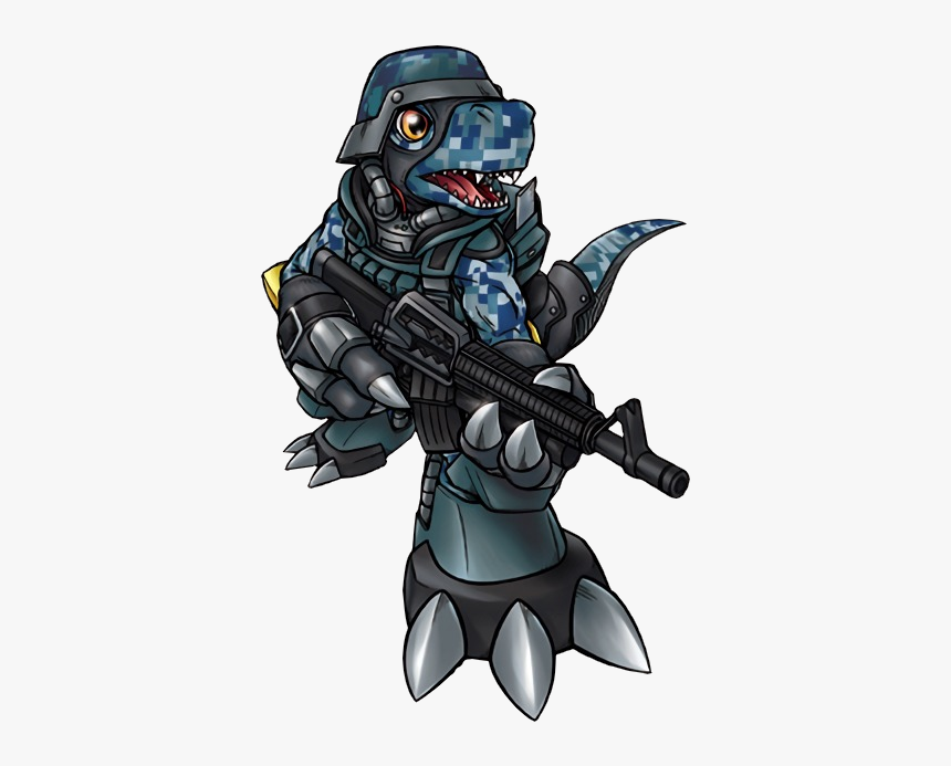 Digimon Commandramon, HD Png Download , Transparent Png Image - PNGitem