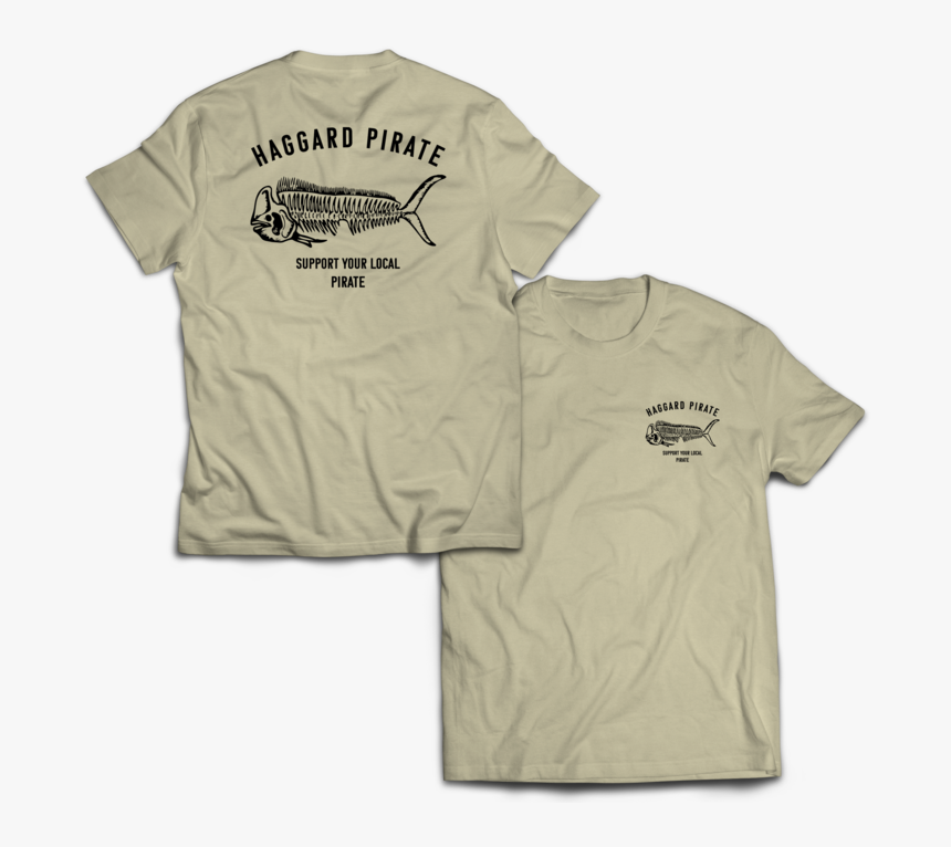 Dead Fish Png Dead Fish Tee - Pirate Fish Shirt, Transparent Png ...