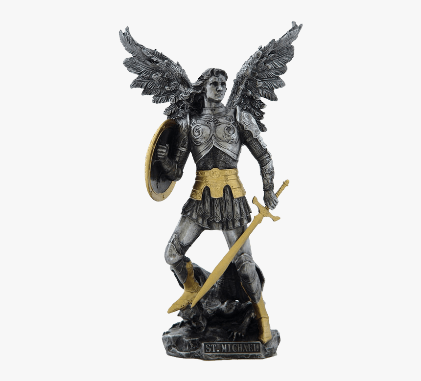 Michael Statue - Archangels Figurines, HD Png Download , Transparent ...