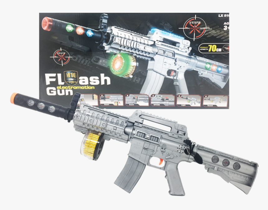 Flash Gun Bc724 - Assault Rifle, HD Png Download , Transparent Png ...