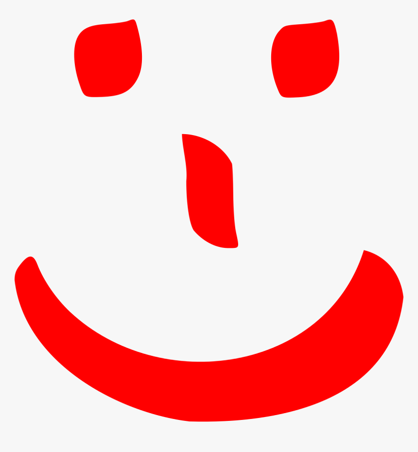 Smile Icon In Red Png, Transparent Png , Transparent Png Image - PNGitem