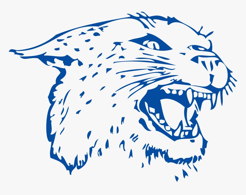 Scared Wildcat Clipart Logo