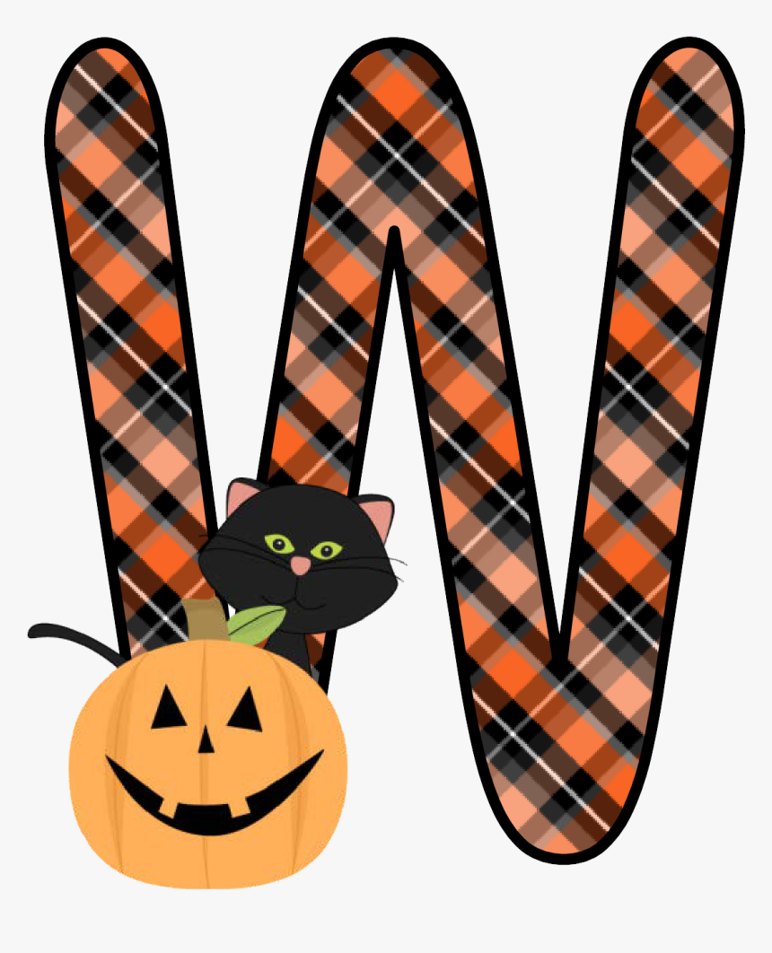 Alphabet Printable Halloween Letters, HD Png Download , Transparent Png ...