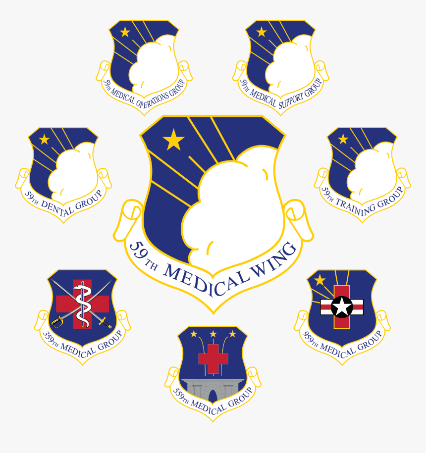 59th Medical Wing Grouping - 59th Medical Wing, HD Png Download ...