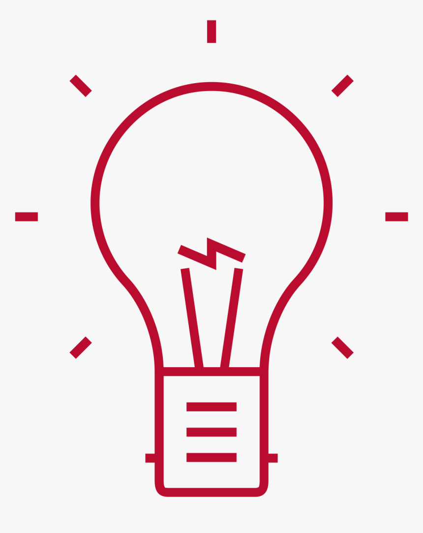 Red Light Bulb Icon