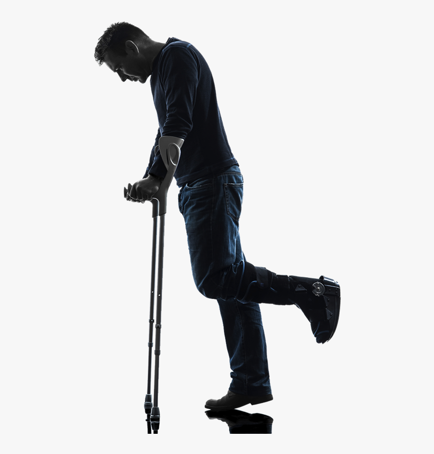 Injured Man Walking Png, Transparent Png , Transparent Png Image - PNGitem