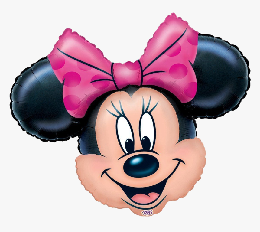 Minnie Face Png - Minnie Mouse 2 Balloon, Transparent Png , Transparent ...