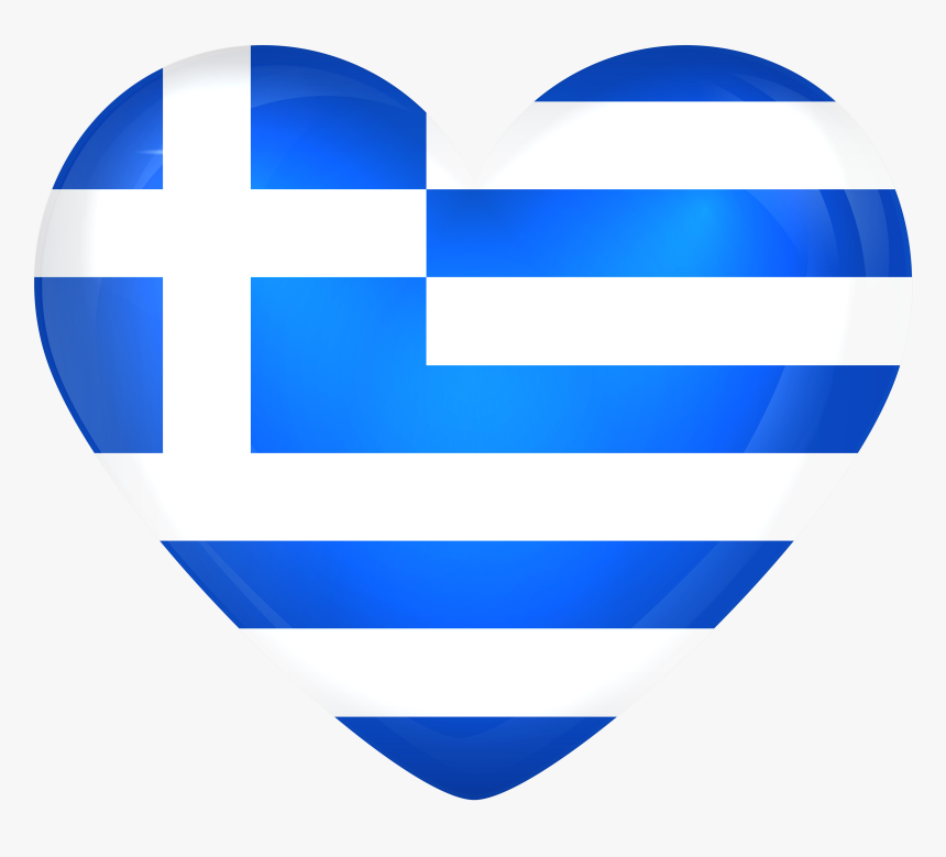 Greece Flag Heart Png, Transparent Png , Transparent Png Image - PNGitem