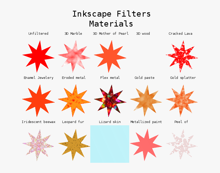 Inkscape Filters Materials - Star Filters Png, Transparent Png ...