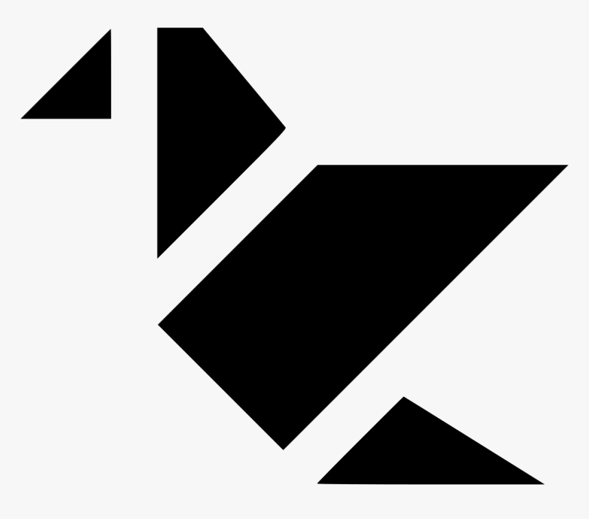 Origami Paper Bird - Paper Bird Icon Png, Transparent Png , Transparent ...