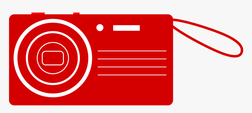 Camera, Cam, Digital, Photography, Red - Camera Illustration Red Png ...