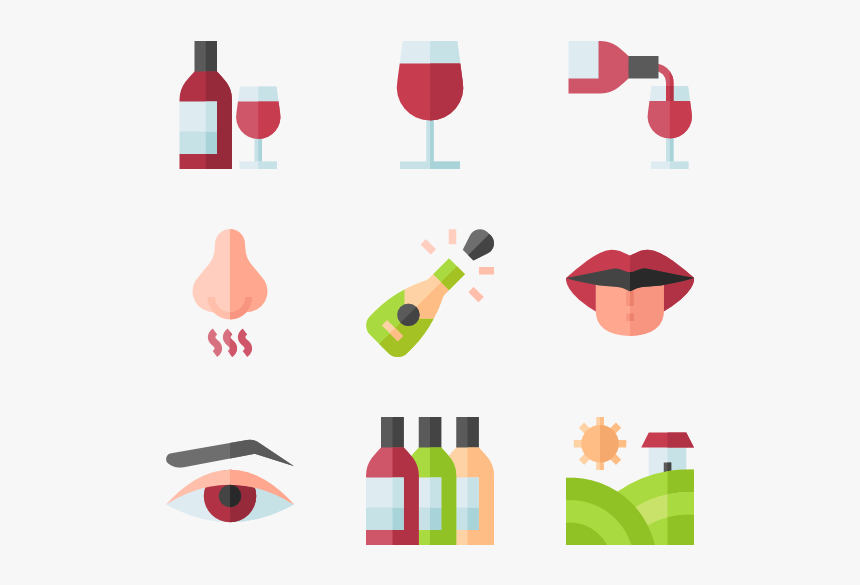 Wine - Wine Flat Icon, HD Png Download , Transparent Png Image - PNGitem
