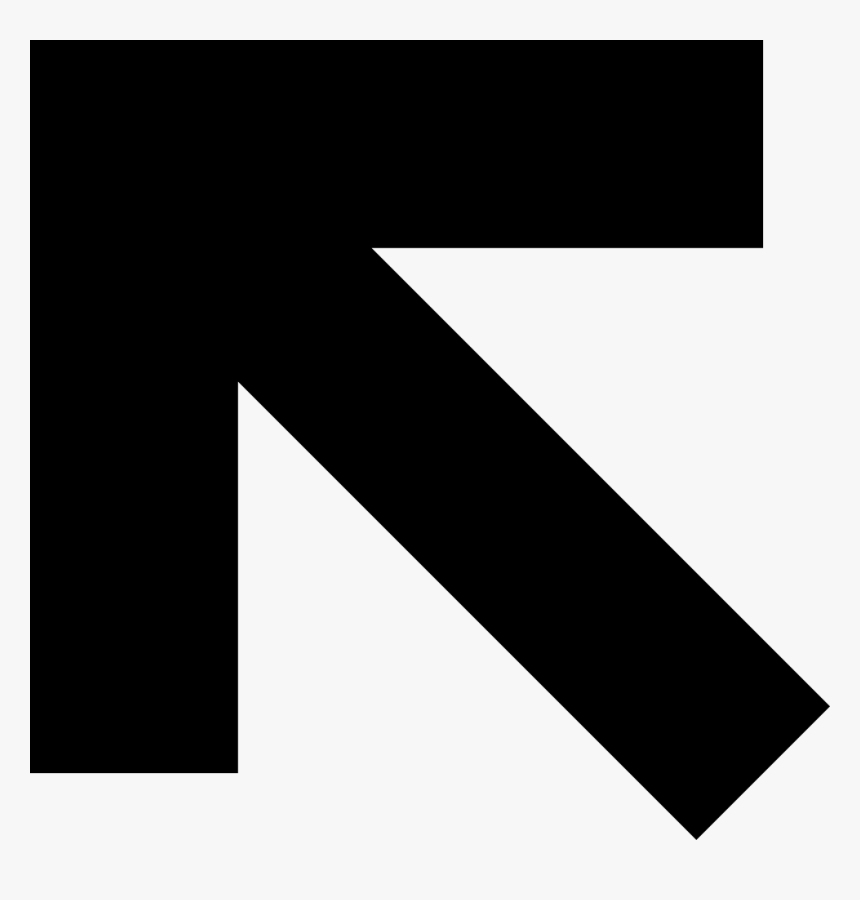 Arrow Pointing Upper Left Corner Comments - Arrow Pointing North West ...