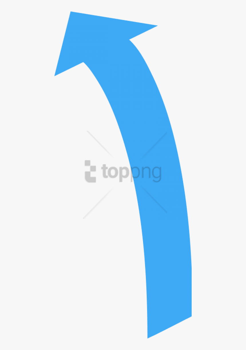 Blue Arrow Up Transparent Background