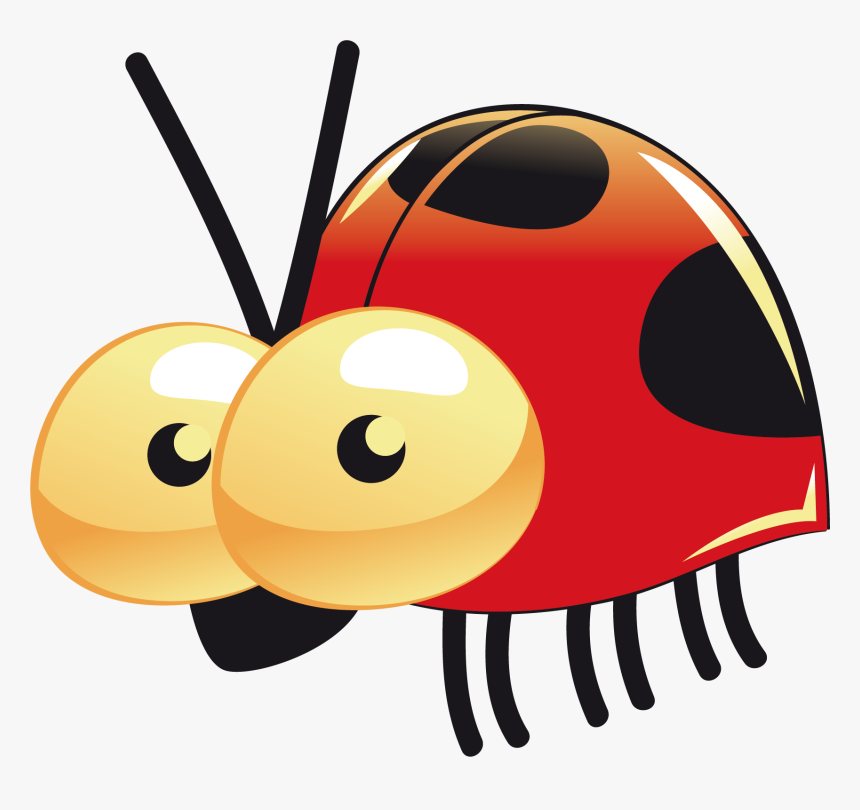 Ladybug Clipart Yellow Ladybug - Bee, HD Png Download , Transparent Png ...