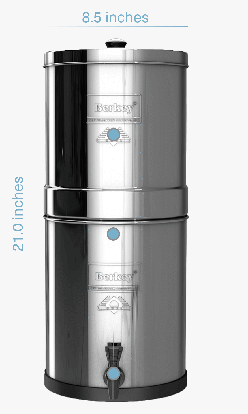 Big Berkey Water Filter - Small Appliance, HD Png Download ...