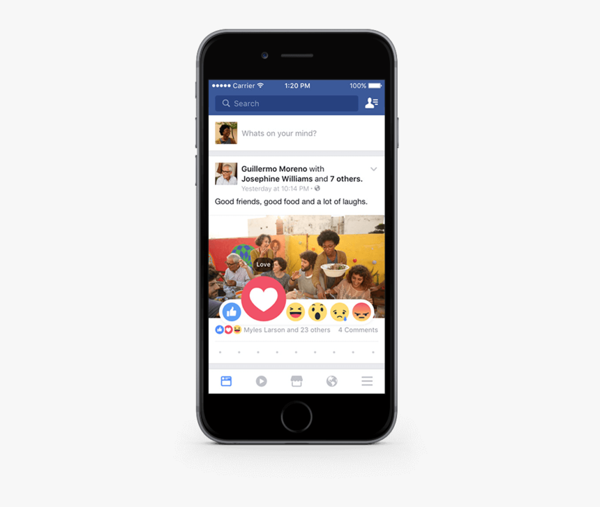 Facebook Mobile Top Bar, HD Png Download , Transparent Png Image - PNGitem