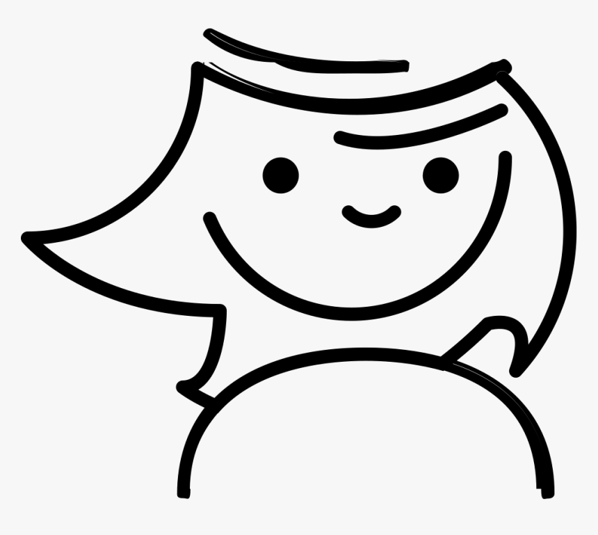 Doodle Face Png - Smiling Doodle, Transparent Png , Transparent Png ...