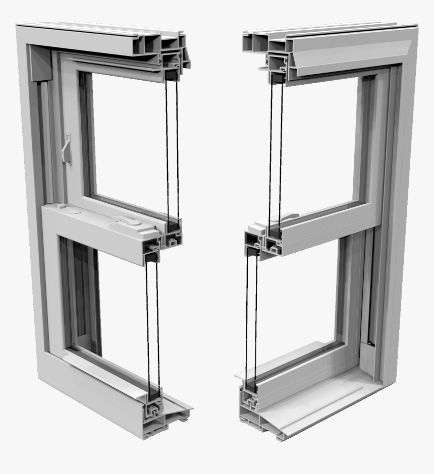 Transparent White Window Frame Png - Sash Window, Png Download ...