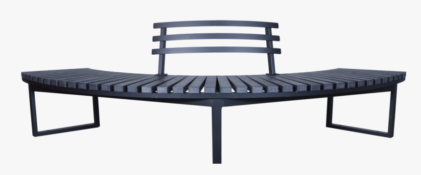 Curved Bench Front View Png, Transparent Png , Transparent Png Image ...