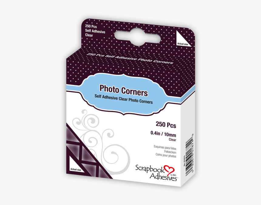 Scrapbook Photo Corners Png - Scrapbook Adhesives Mounting Squares ...