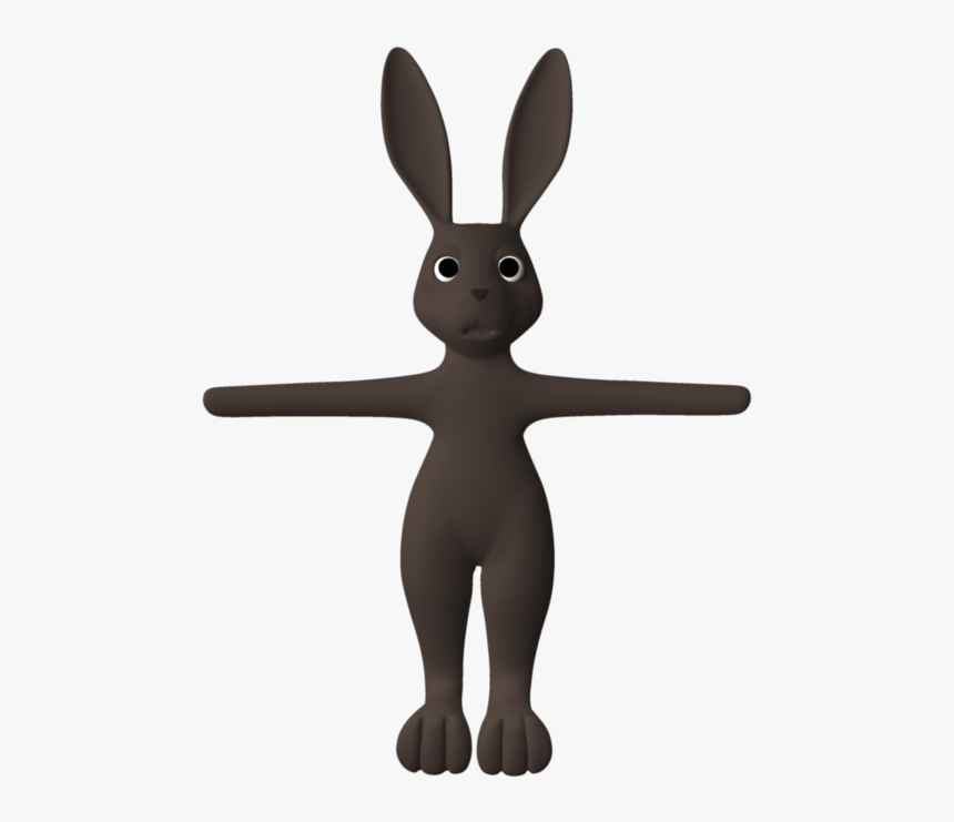 Finally, I Just Wanted To See How The Rabbit Would - Cartoon, HD Png ...