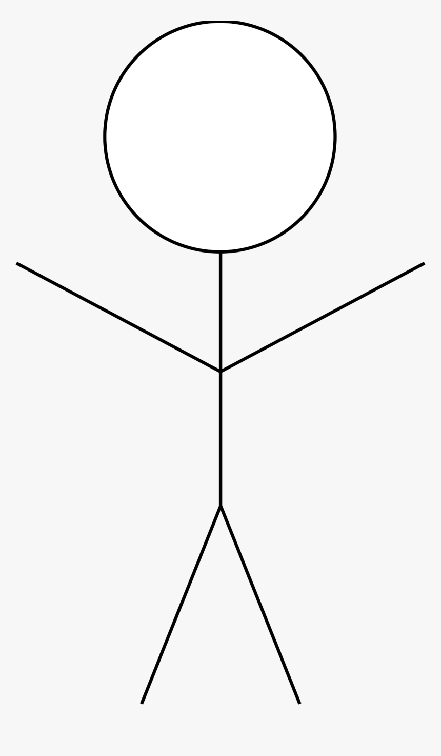 Plain Stick Figure Png, Transparent Png , Transparent Png Image - PNGitem
