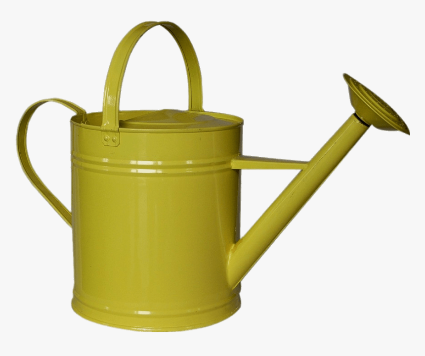 Yellow Traditional Watering Can - Watering Can Transparent Background ...