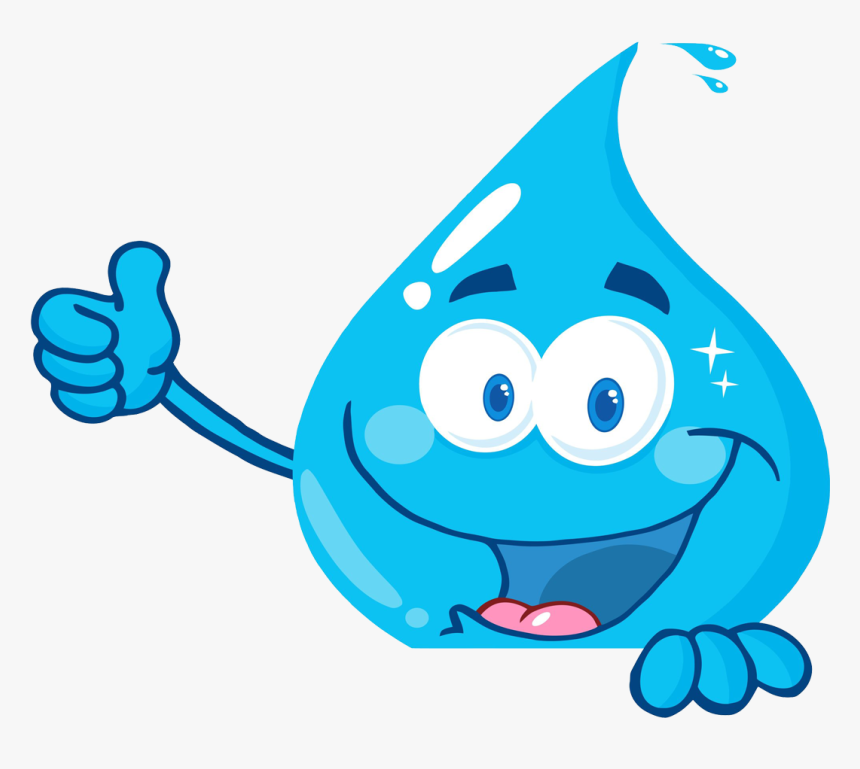 Cartoon,clip - Cartoon Water Drop Png, Transparent Png , Transparent ...