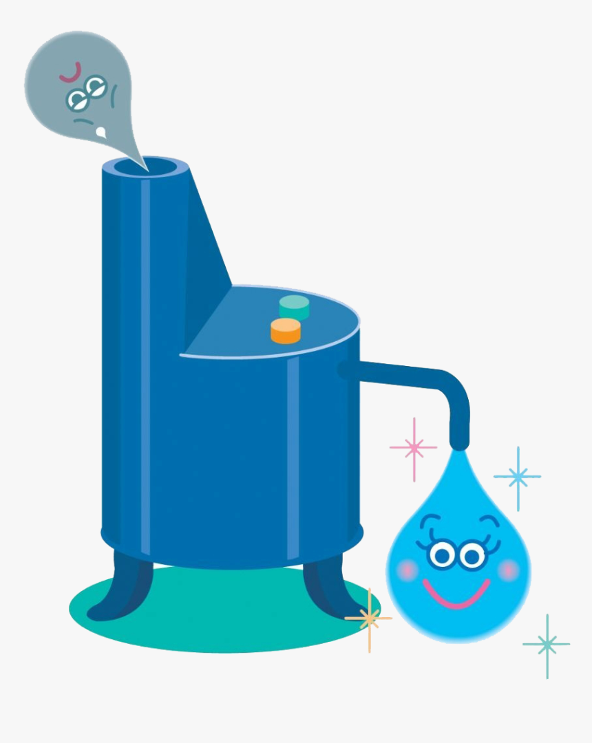 Comics Poster Illustration - Water Purification Cartoon Png ...