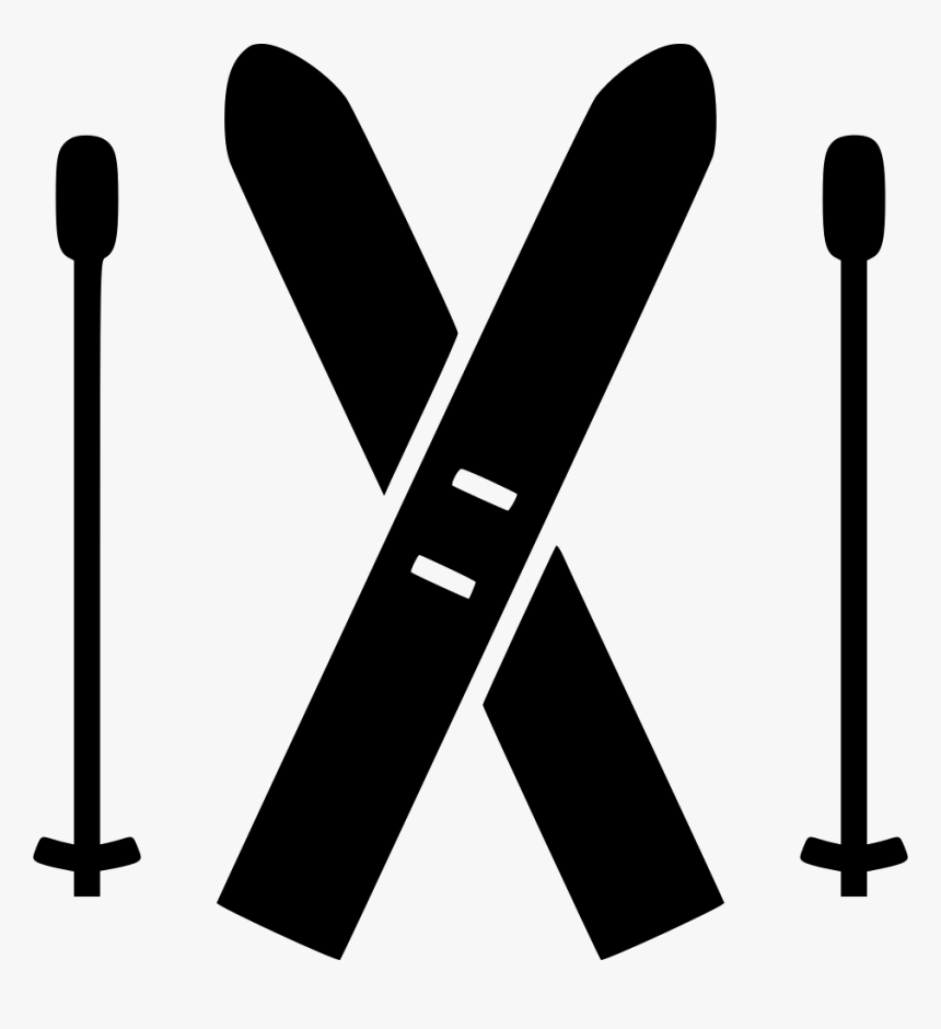 Skiing Ski Running - Ski Equipment Icon Png, Transparent Png ...