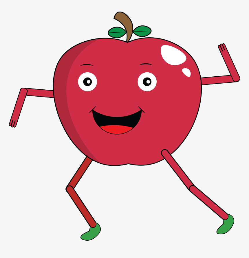 Dancing Apple, HD Png Download , Transparent Png Image - PNGitem