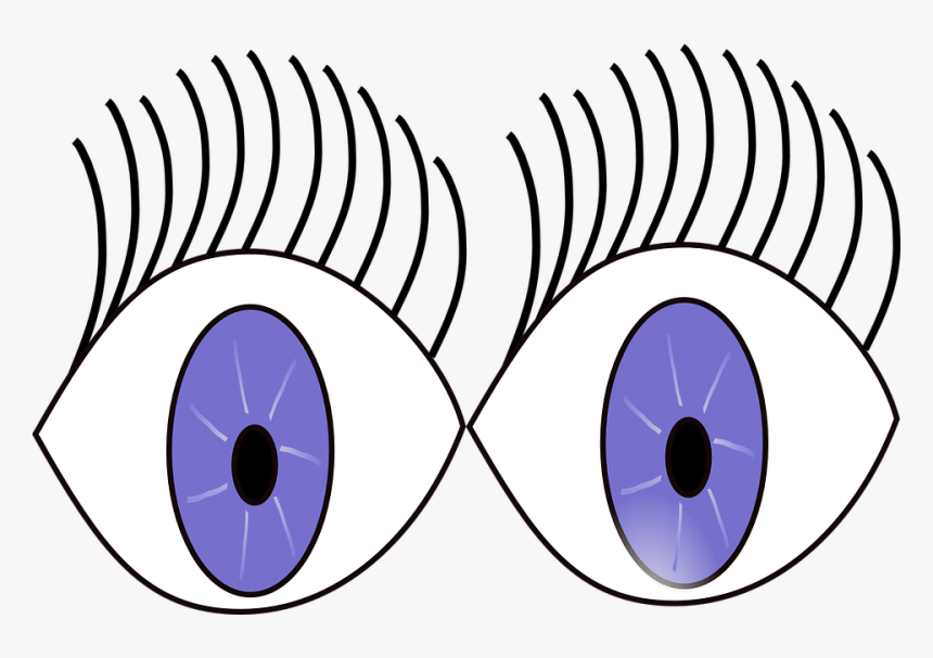 Wide Open Eyes Cartoon - Eyes Wide Open Clipart, HD Png Download ...