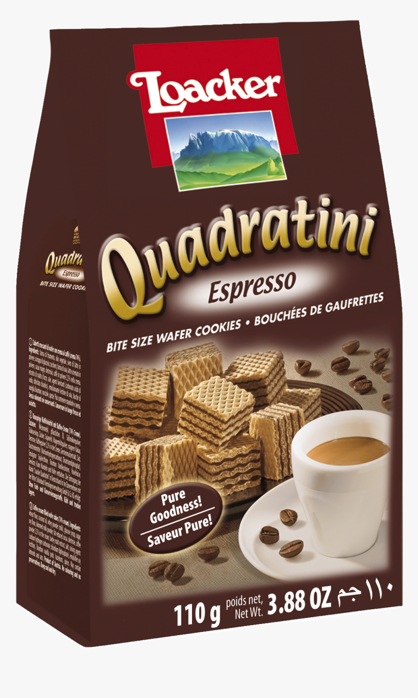 Loacker Quadratini Wafer Cookies, HD Png Download , Transparent Png ...