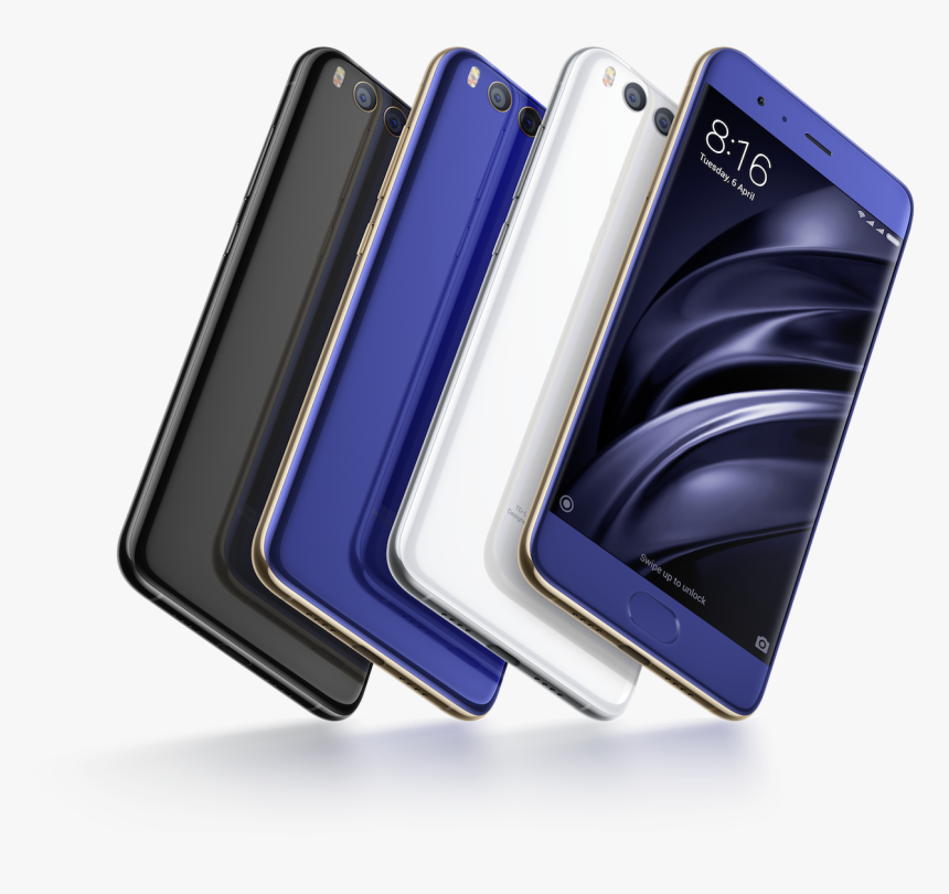 Xiaomi Mi 6 In Various Colors, HD Png Download , Transparent Png Image ...