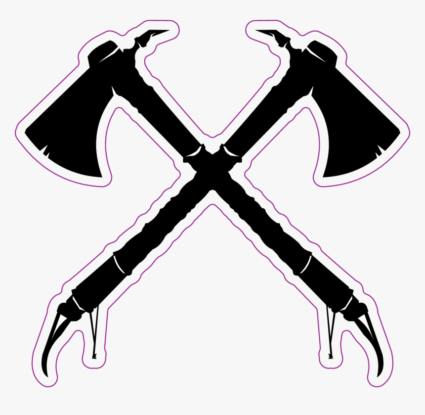 Crossed Tomahawks Sticker - Canal Winchester High School Logo, HD Png ...