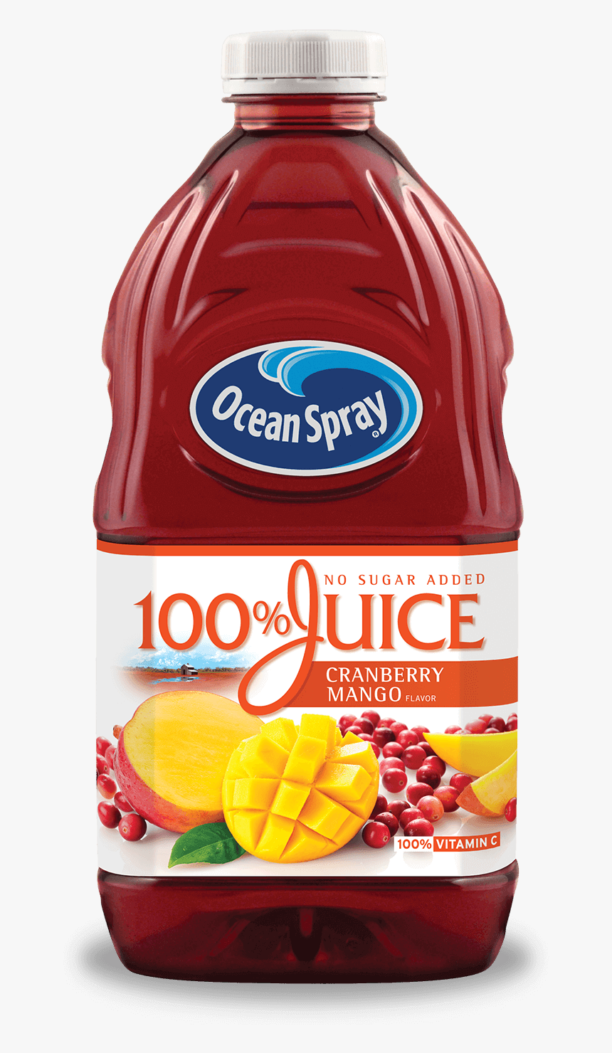 Ocean Spray Png - Ocean Spray Cranberry Mango 100 Juice, Transparent ...
